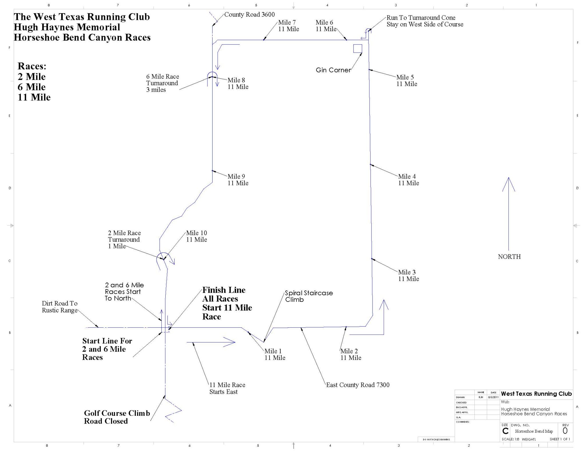 Hugh Haynes Mem(HSB)Run - West Texas Running Club